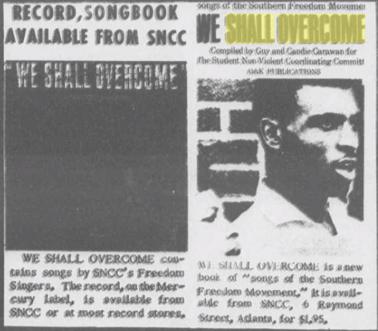 The Evolution of “We Shall Overcome:” from the Civil Rights Movement to ...