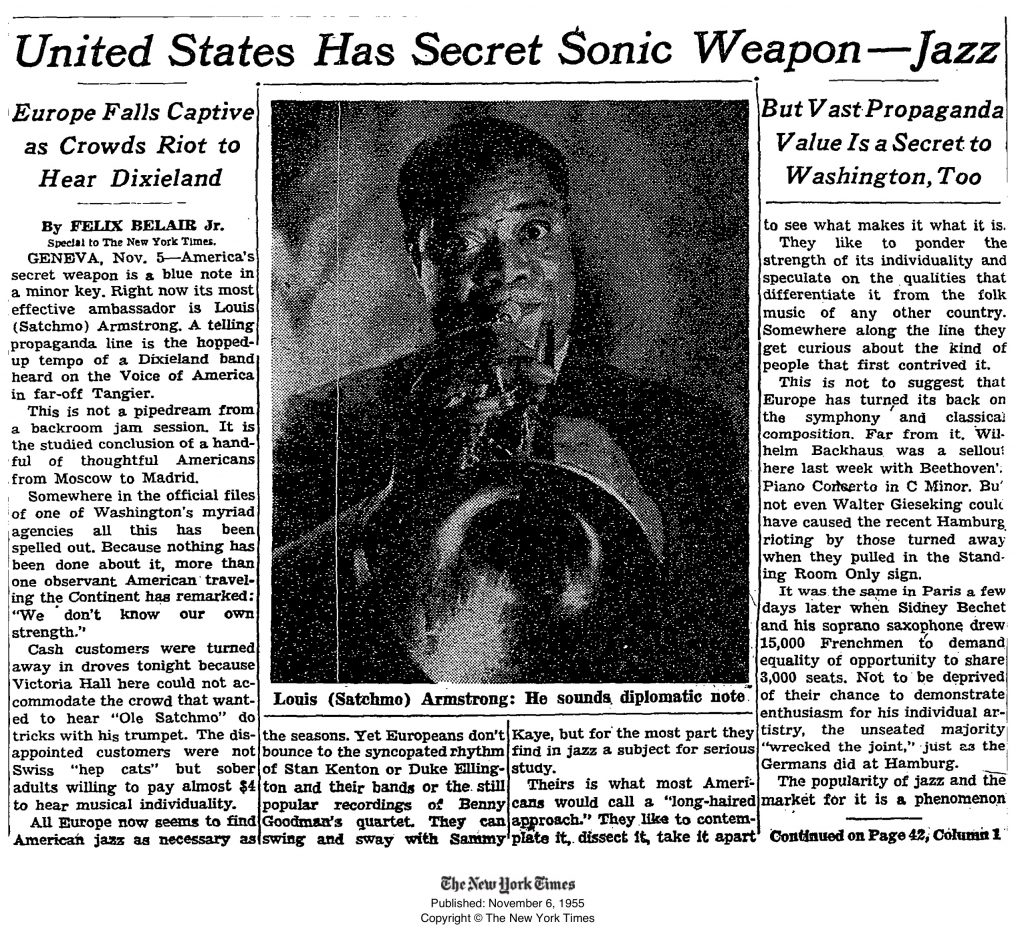 Louis Armstrong | Music 345: Race, Identity, and Representation in ...