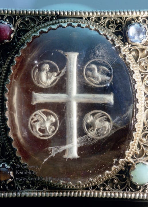 Active Optics: Carolingian Rock Crystal on Medieval Reliquaries ...