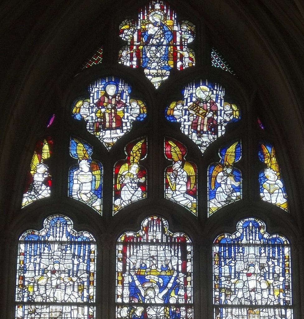 The Crucifixion Window in the Scrope Chapel of Yorkminster - Different ...