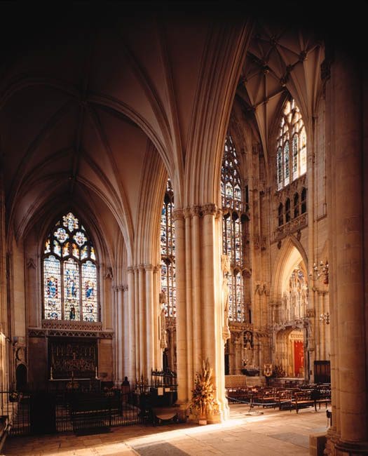 The Crucifixion Window in the Scrope Chapel of Yorkminster - Different Visions