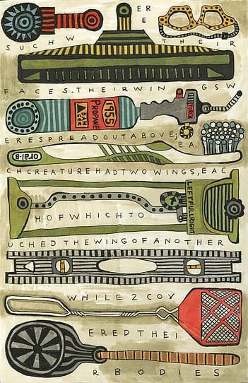 Michon Weeks, Wheel Within a Wheel - Different Visions