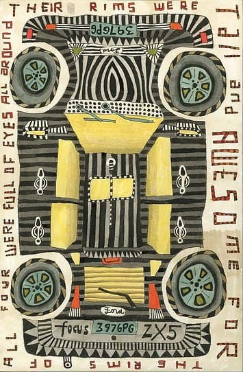 Michon Weeks, Wheel Within a Wheel - Different Visions