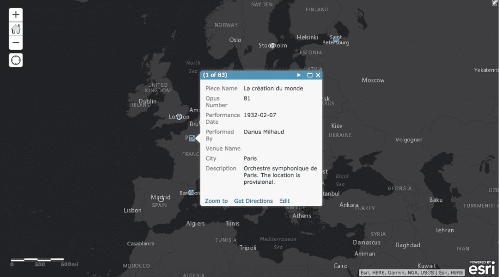 Data Gathering and Mapmaking Methodology | Musical Geography