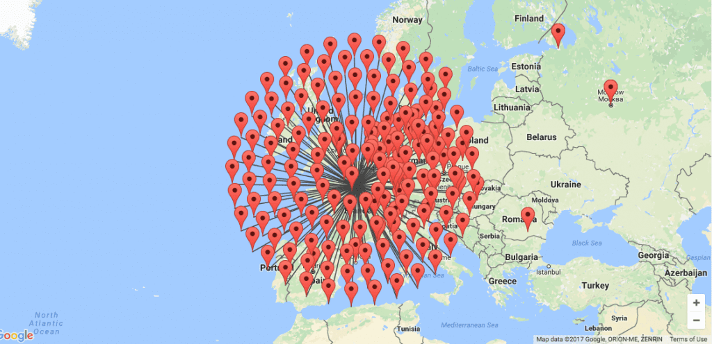 Data Gathering and Mapmaking Methodology | Musical Geography