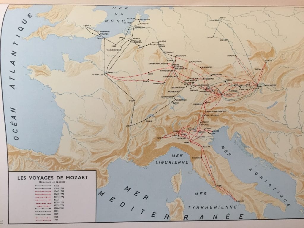 Mapping Mozart Through His European Adventures | Musical Geography