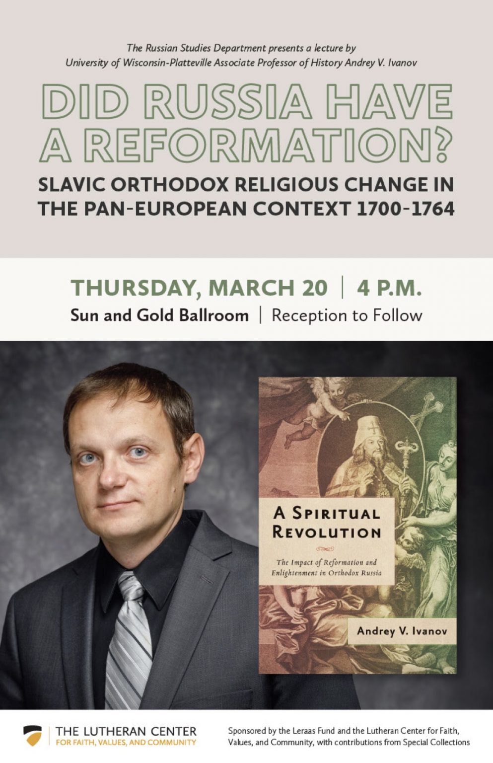 Dr. Andrey Ivanov Visits St. Olaf – Russian Language & Area Studies at ...